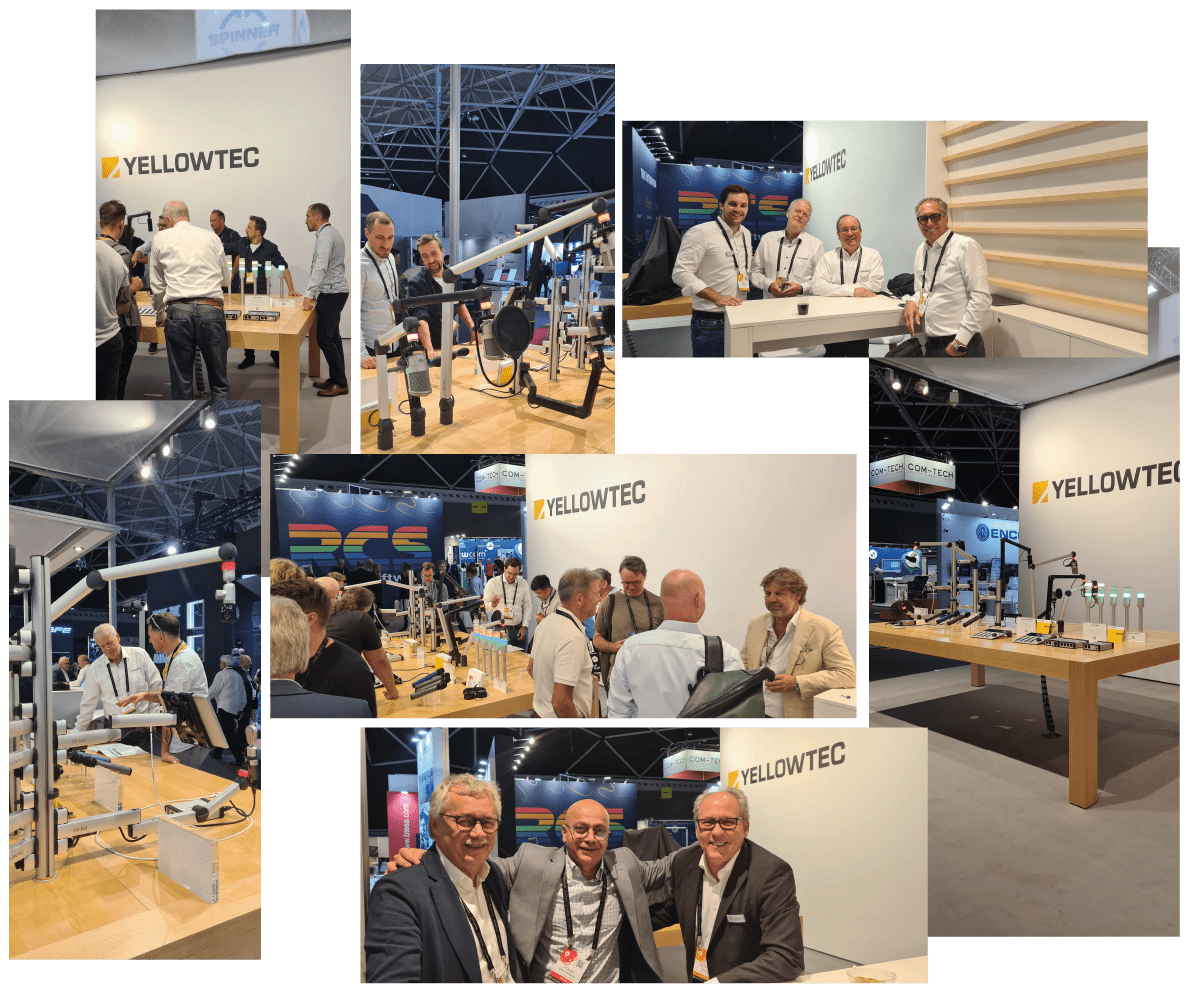 Yellowtec Celebrates 10 Years at IBC with Promotion – HHB